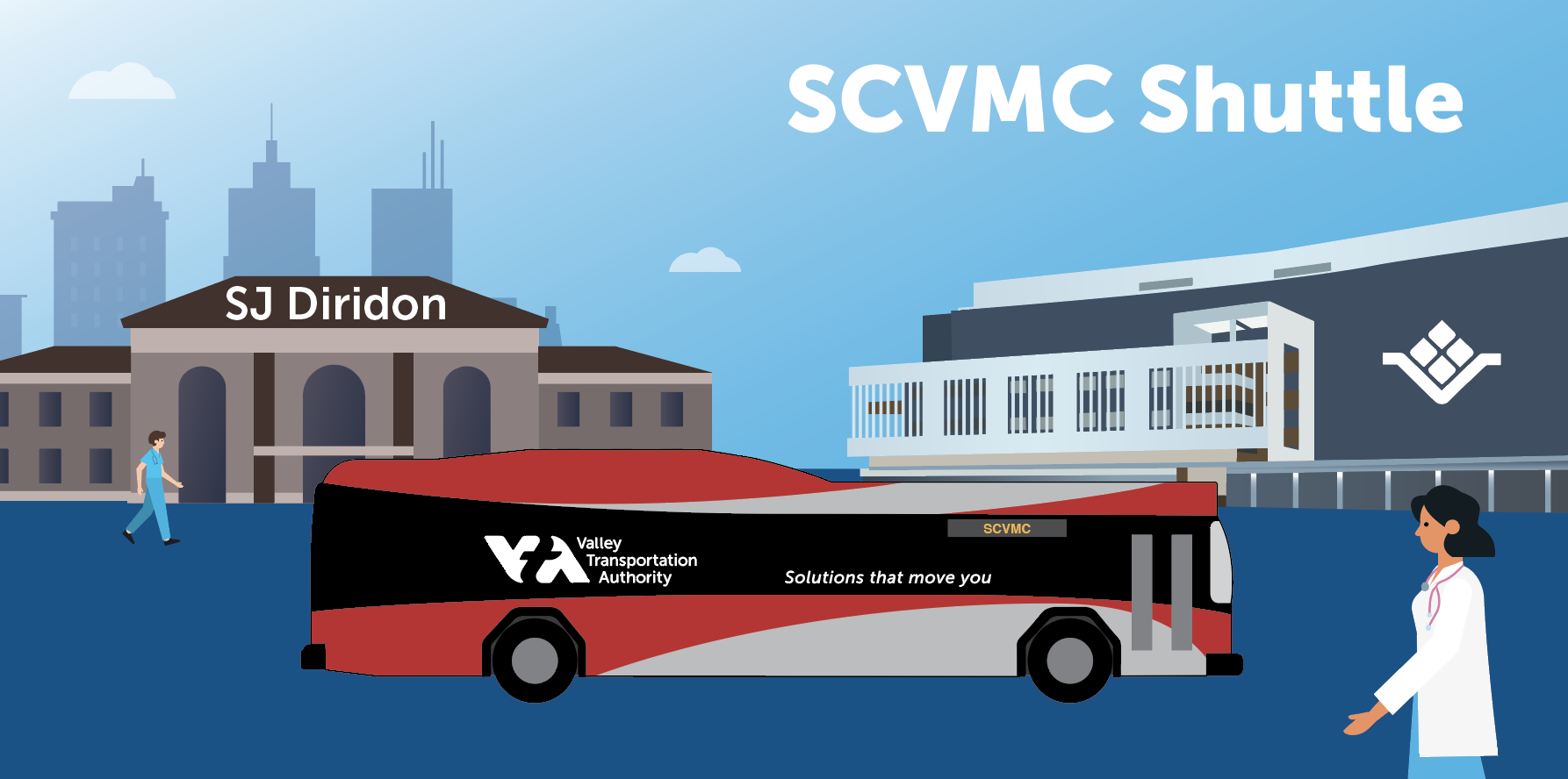Ride the road to health on the #SCVMCShuttle! | VTA