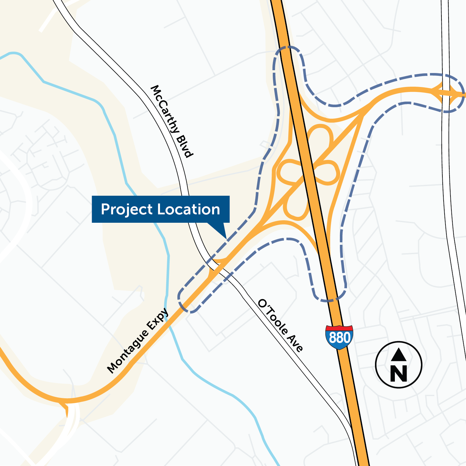 I-880/Montague Expressway Interchange and McCarthy Boulevard/O’Toole ...