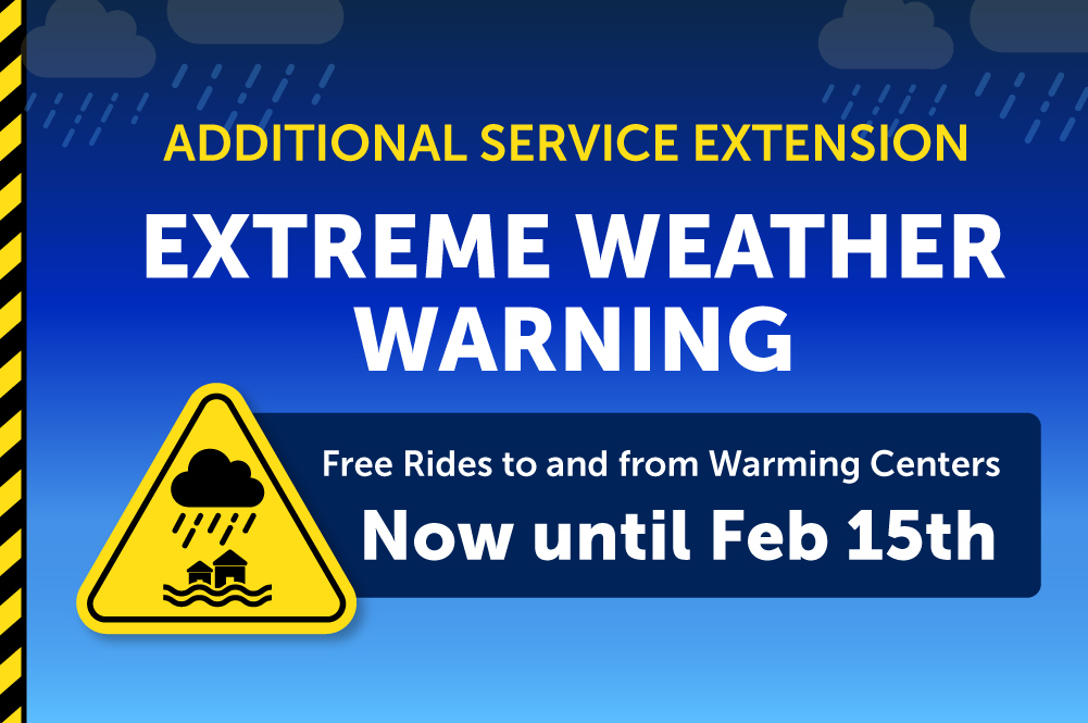 VTA Offers Free Rides to County Warming Centers | VTA VTA Offers Free Rides to County Warming Centers | VTA