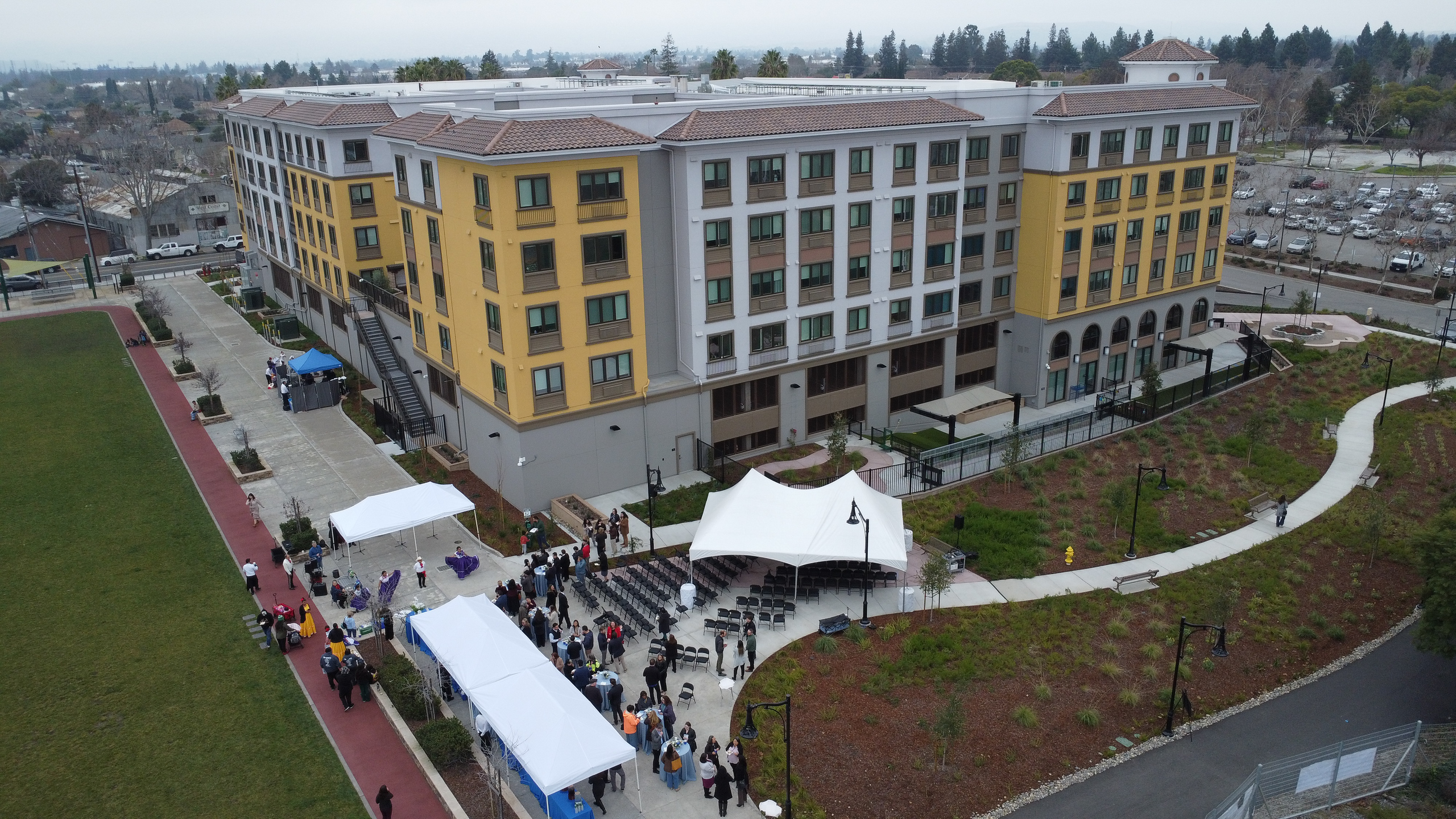 Grand Opening of 135 New Affordable Homes at Tamien Light Rail Station ...