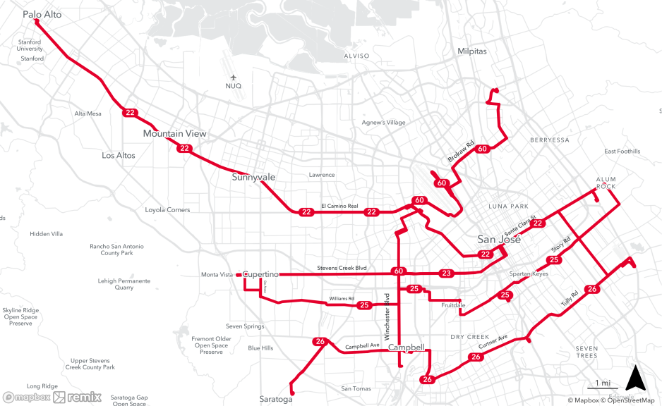 VTA Recovers Nearly Half of Pre-Pandemic Weekday Ridership | VTA VTA Recovers Nearly Half of Pre-Pandemic Weekday Ridership | VTA